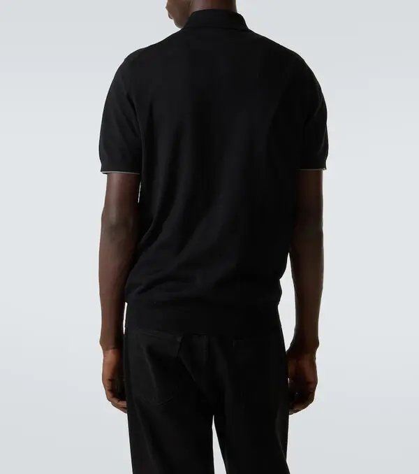 Brunello Cucinelli Cotton Pique Polo Shirt