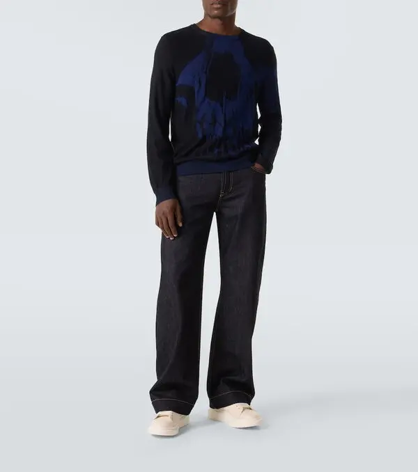 Alexander McQueen Oversized Leather Lace-up Sneakers