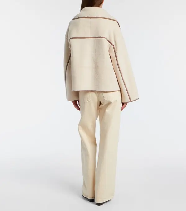 Varley Romane Fleece Jacket - White
