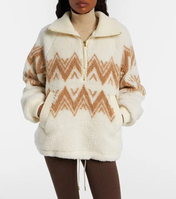 Varley Hendrik Jacquard Teddy Jacket