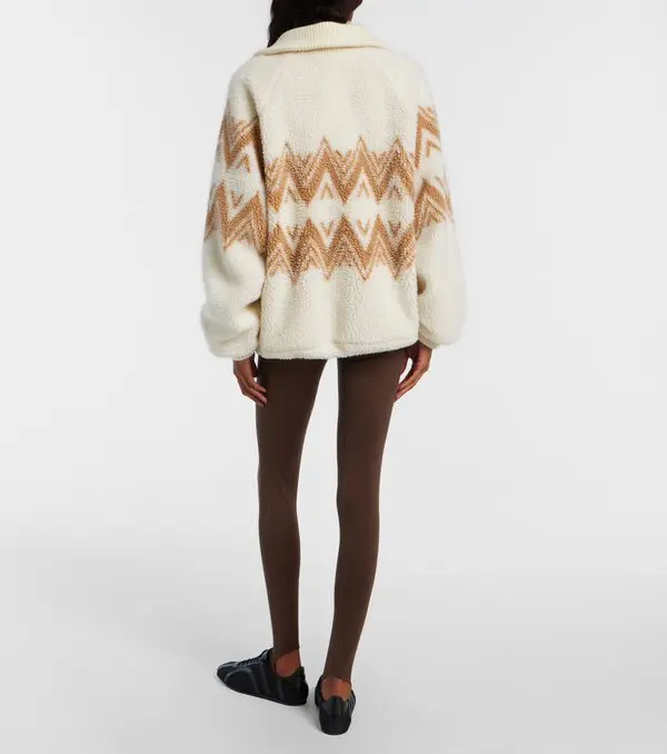 Varley Hendrik Jacquard Teddy Jacket