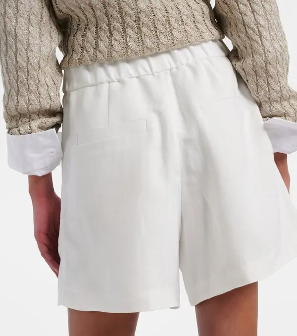 Brunello Cucinelli High-rise Bermuda Shorts