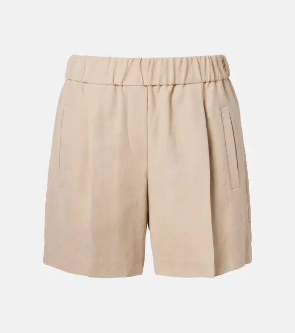 Brunello Cucinelli High-rise Bermuda Shorts