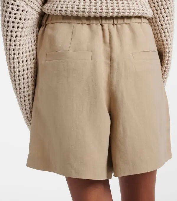 Brunello Cucinelli High-rise Bermuda Shorts