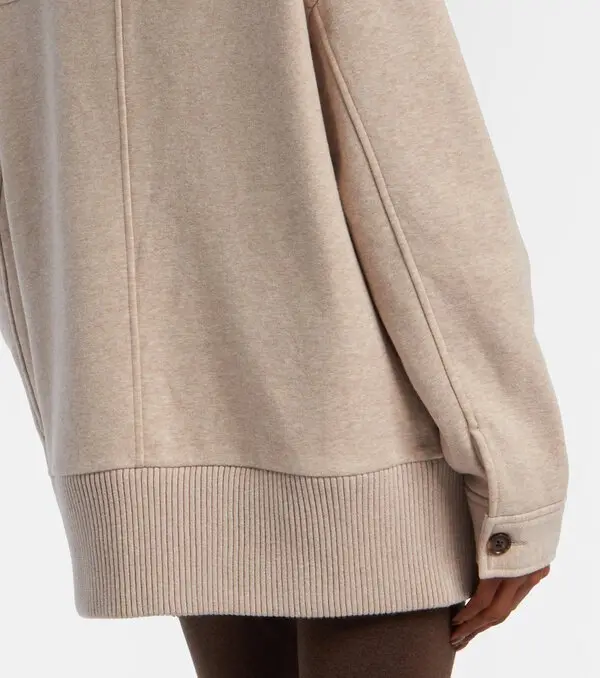 Varley Tammy Cotton-blend Jersey Jacket