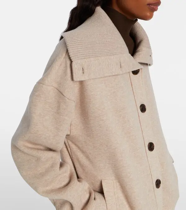 Varley Tammy Cotton-blend Jersey Jacket