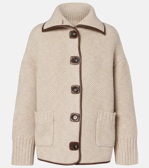 Altuzarra Llewellyn Knitted Wool Jacket - Beige