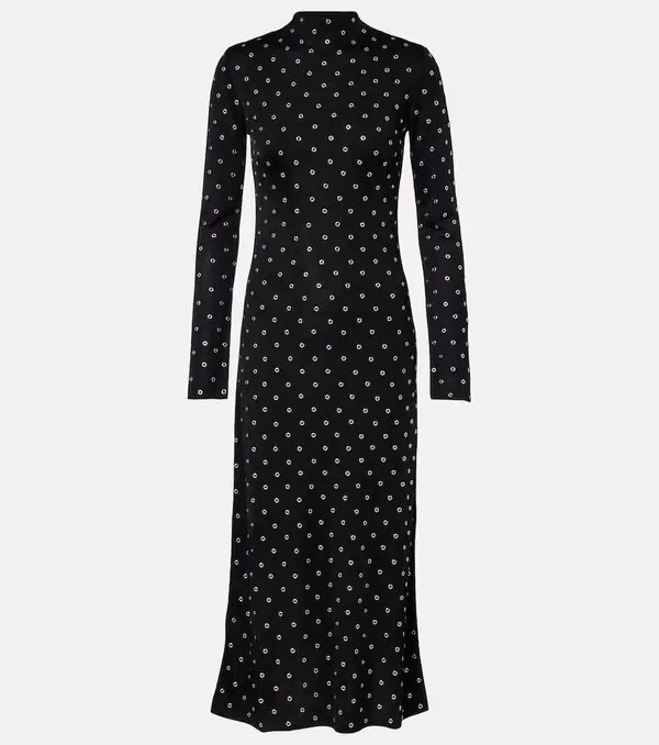 Altuzarra Studded Jersey Maxi Dress