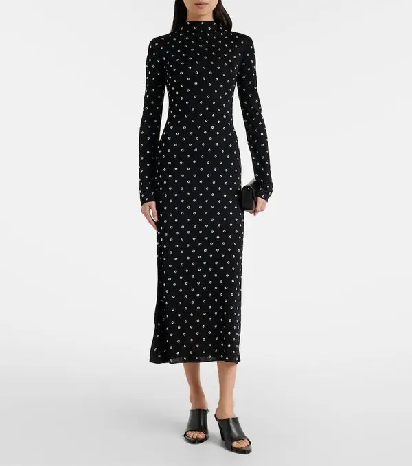 Altuzarra Studded Jersey Maxi Dress