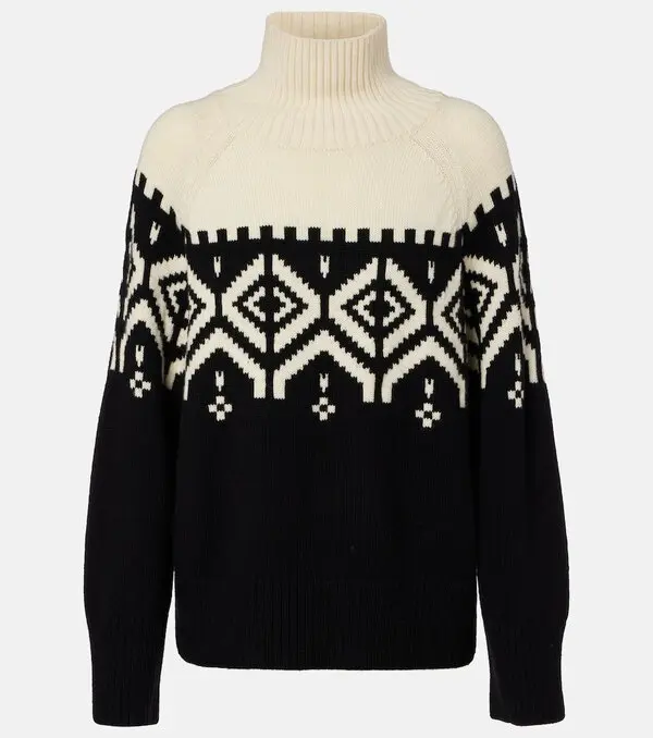 Altuzarra Fair Isle Wool Turtleneck Sweater