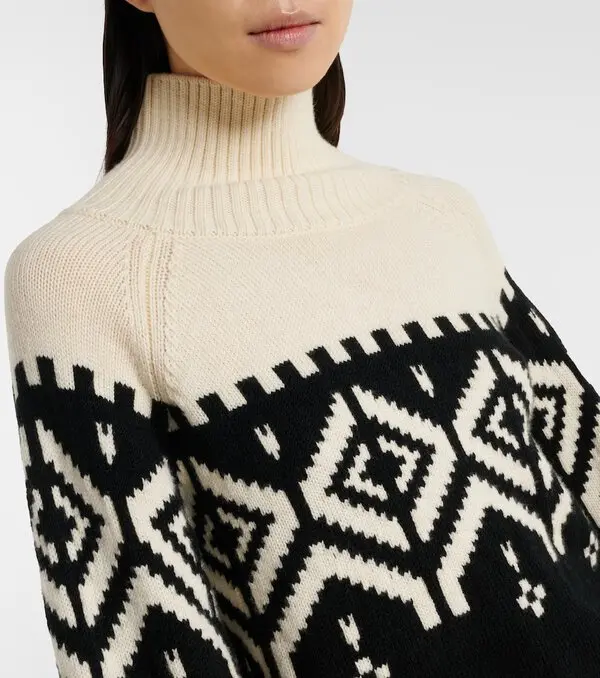 Altuzarra Fair Isle Wool Turtleneck Sweater