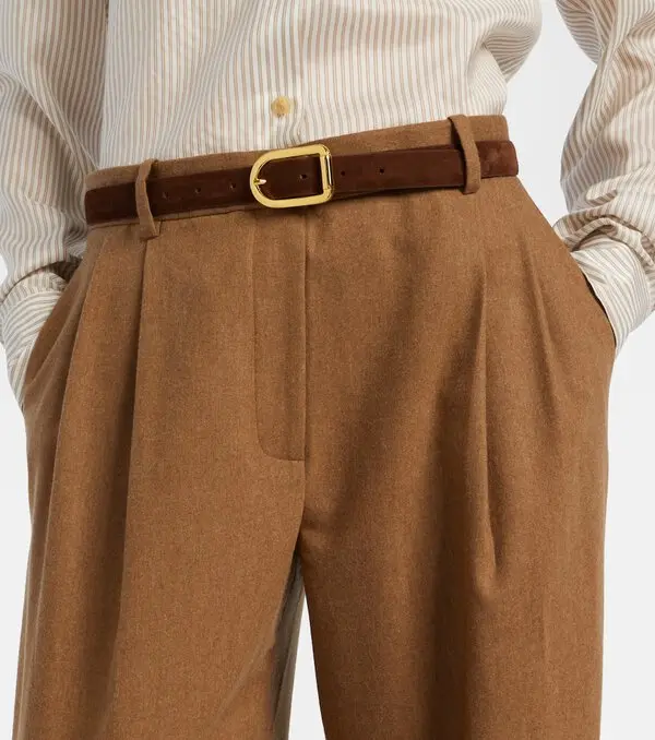 DEHANCHE Mija Suede Belt - Brown