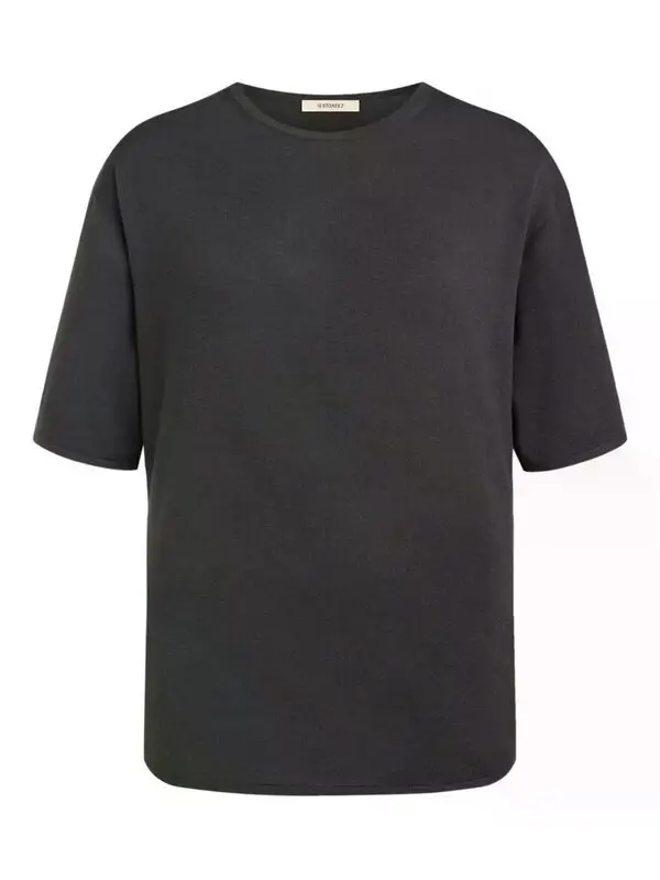 12 STOREEZ Merino Wool T-shirt - Grey