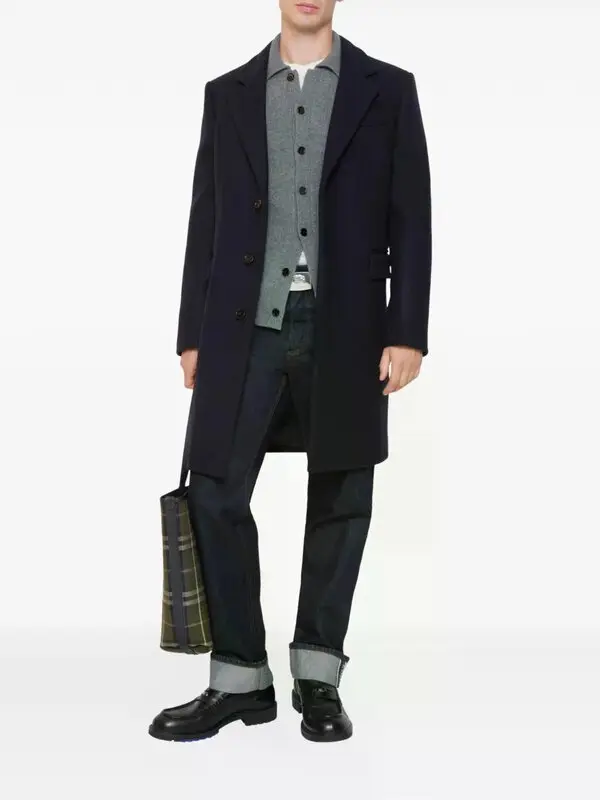 Burberry Wool Tailored Coat