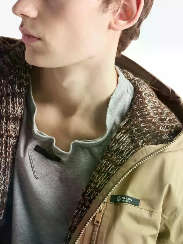 Prada Hooded Zip-fastening Jacket