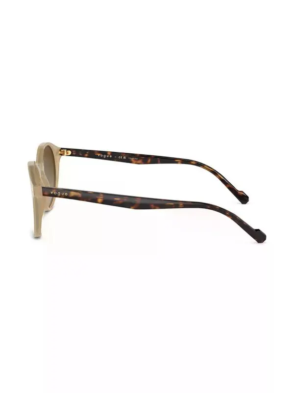 VOGUE EYEWEAR Pantos-frame Sunglasses - Neutrals