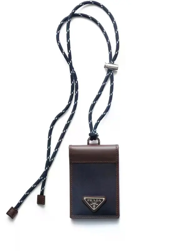 Prada Triangle-logo Cardholder