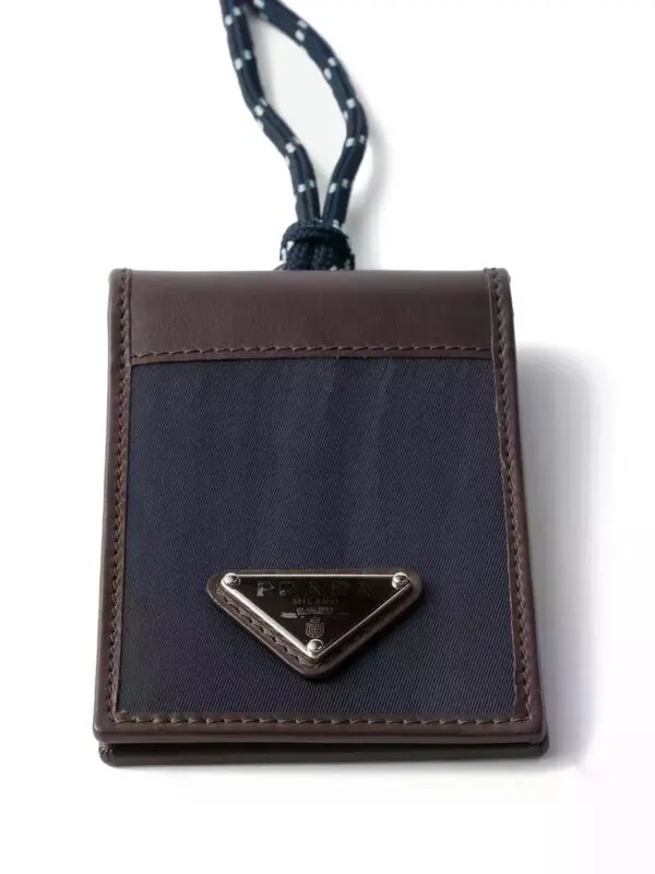 Prada Triangle-logo Cardholder