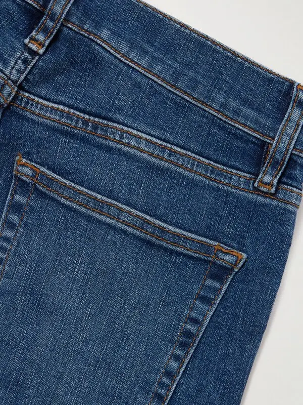 FRAME The Icon Long Mid-rise Flared Jeans