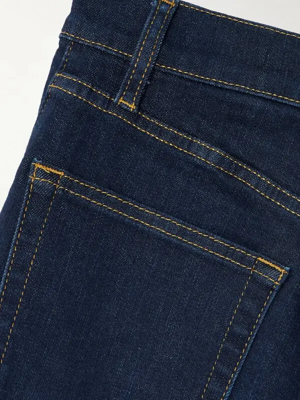 FRAME Le Slim Palazzo High-rise Wide-leg Jeans