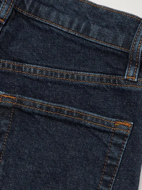 FRAME The Refined High-rise Wide-leg Jeans