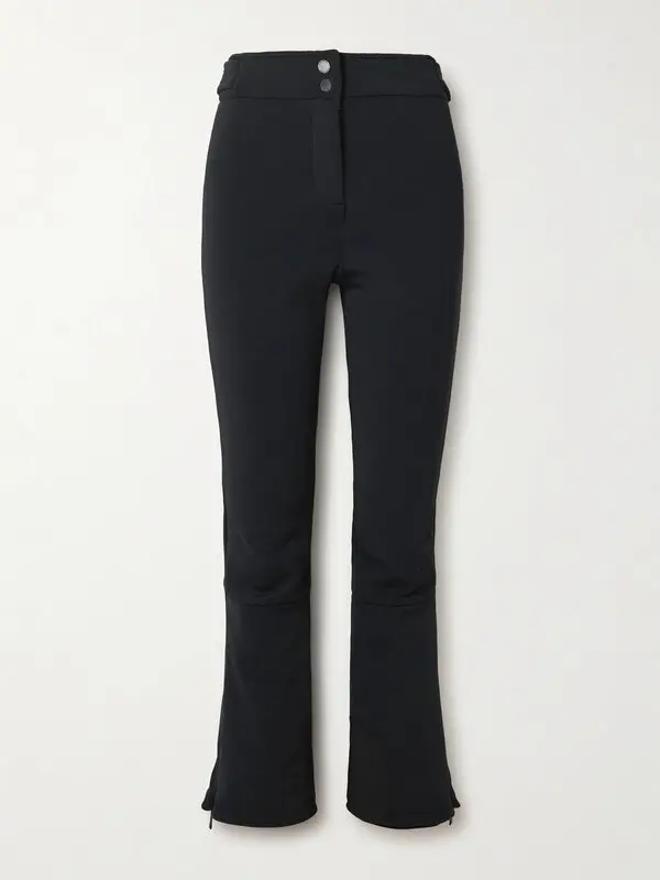 Cordova Saint Moritz Stretch Tech-jersey Flared Ski Pants - Black