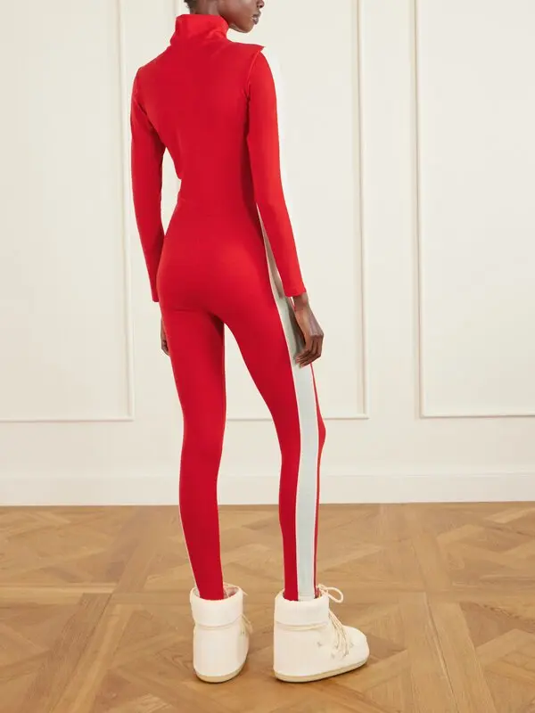 WE NORWEGIANS Voss Two-tone Wool-blend Jumpsuit