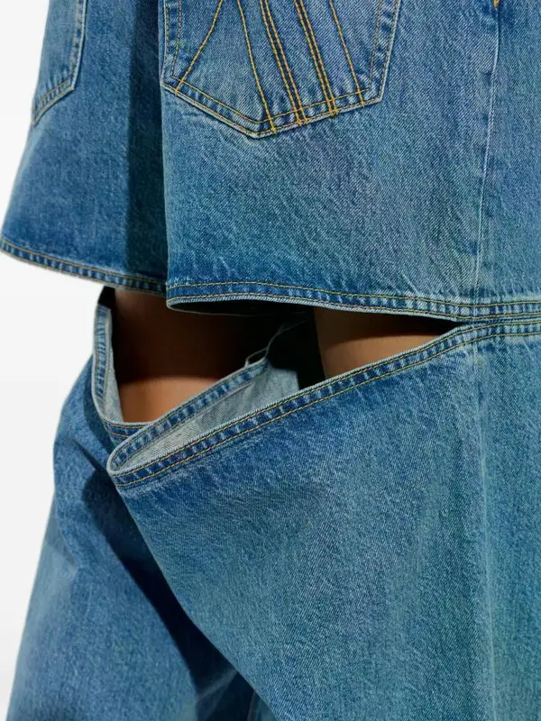 Attico Cutout Jeans