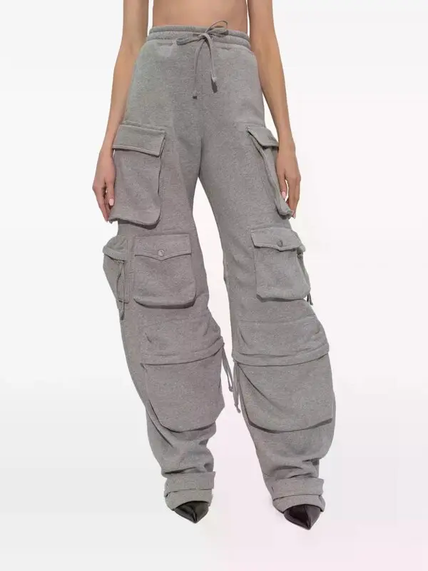 Attico Drawstring Cargo Track Pants