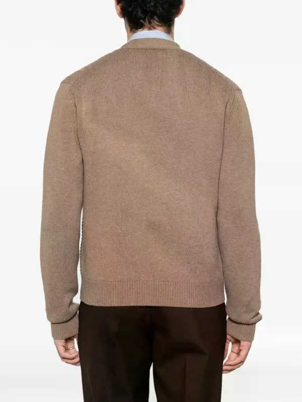 FURSAC V-neck Zip-up Cardigan