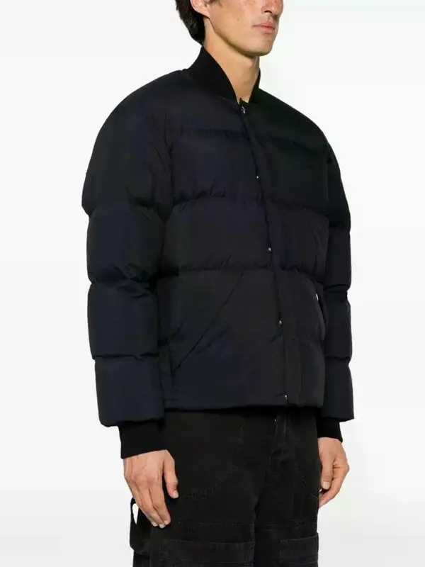 Off-White Logo-motif Padded Bomber Jacket