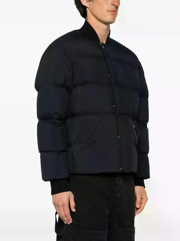 Off-White Logo-motif Padded Bomber Jacket