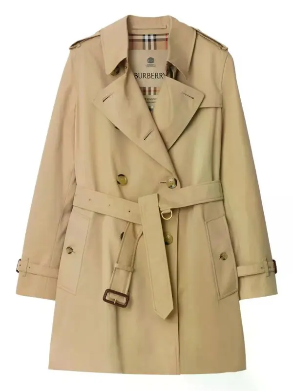 Burberry Kensington Heritage Belted Trench Coat