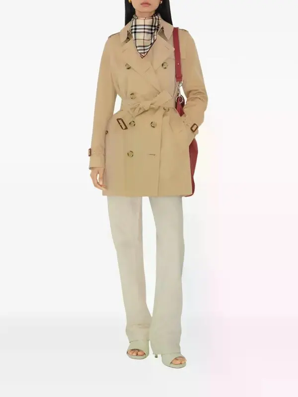 Burberry Kensington Heritage Belted Trench Coat