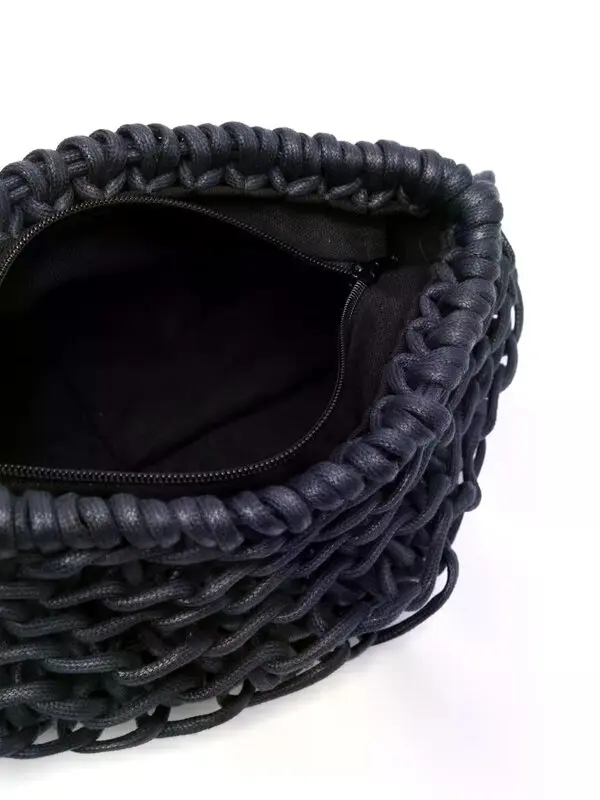 Alienina Cecilia Woven Shoulder Bag - Blue