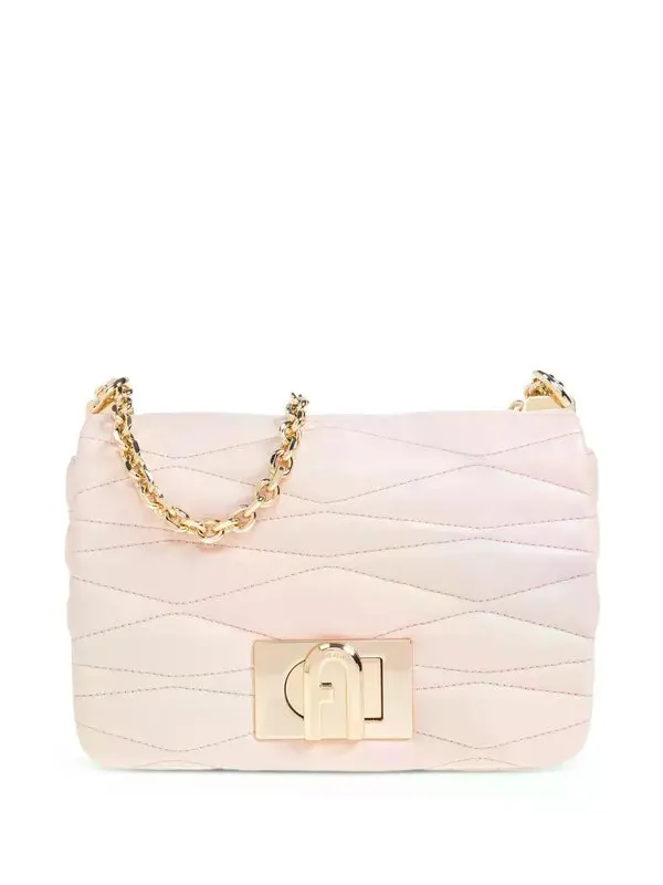 Furla 1927 Quilted Crossbody Bag - Pink