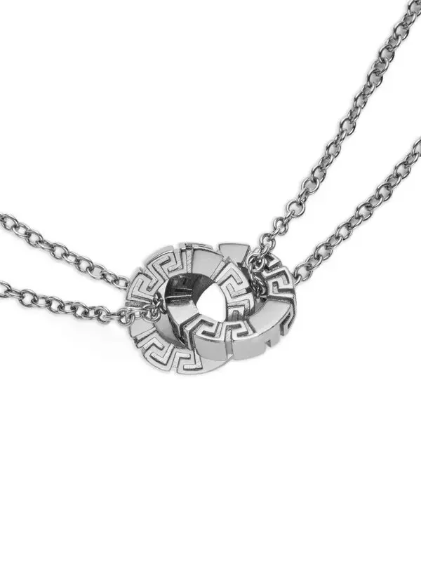 Versace Interlocking Greca Necklace