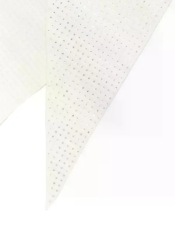 Maje Rhinestone-embellished Scarf - Neutrals