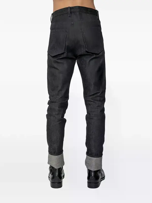 DEEPTI Turn-up Hem Jeans