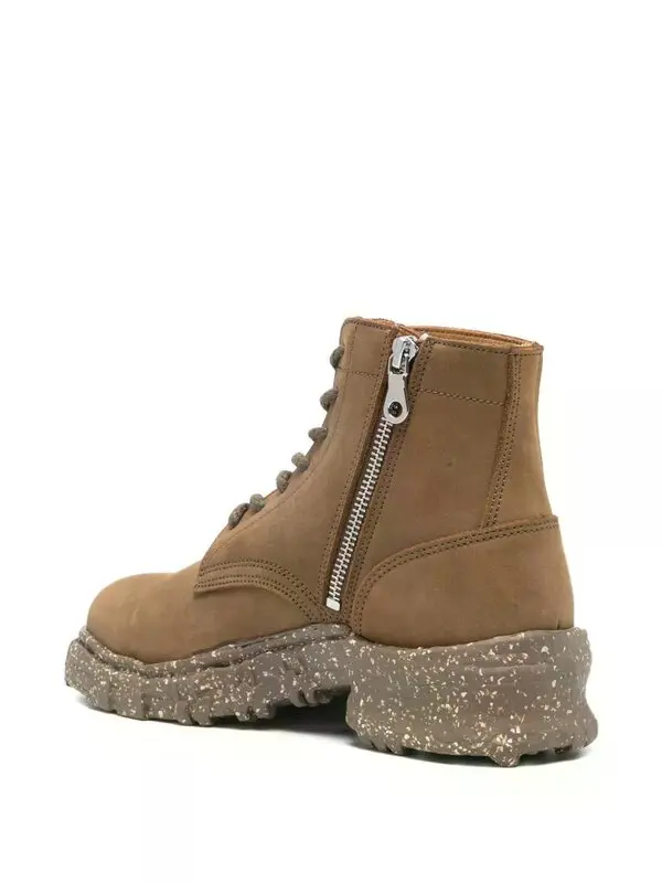 Mihara Yasuhiro Lace-up Boots - Brown