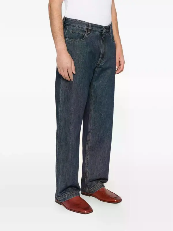 Fendi Padded Straight Bootcut Jeans
