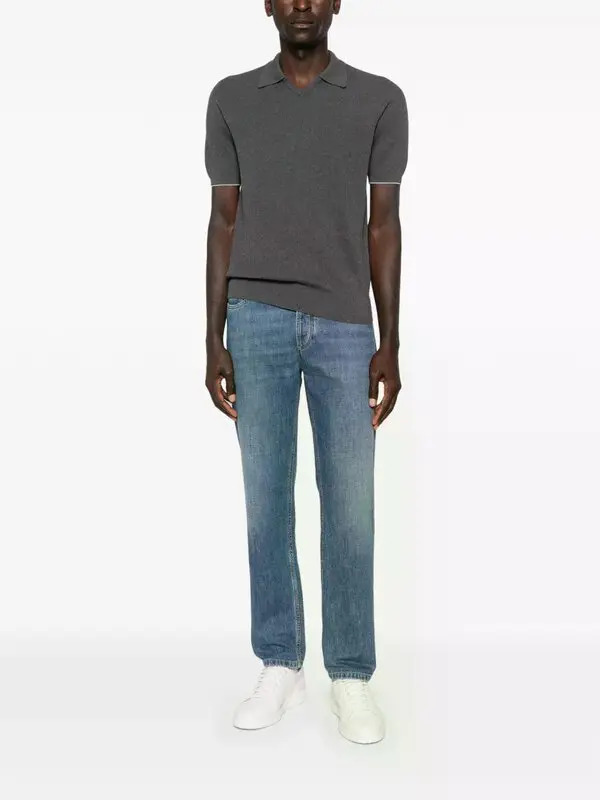 Brunello Cucinelli Collar T-shirt