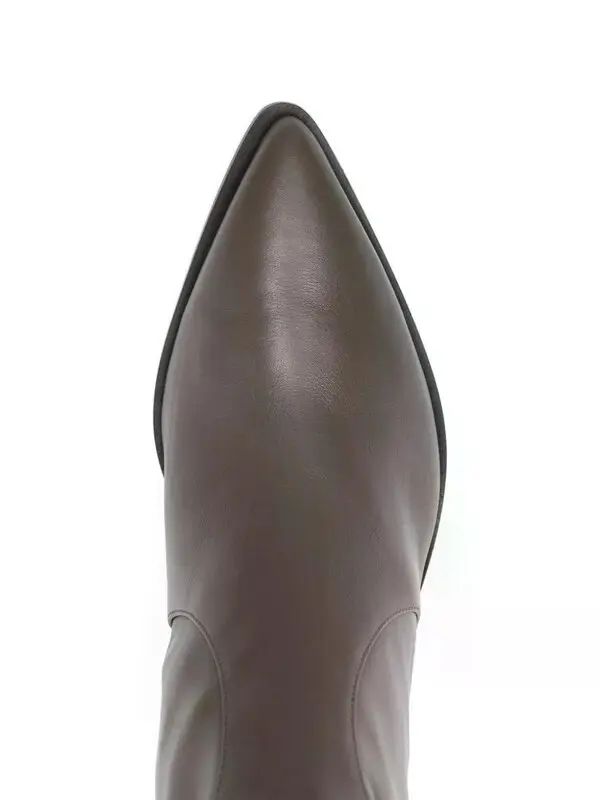 AQUAZZURA 60mm Brunswick Pointed-toe Boots