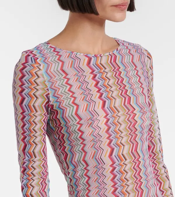 Missoni Zigzag Mini Dress - Multicoloured