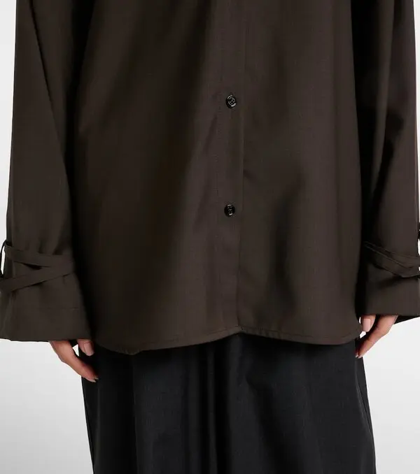 TOTEME Oversized Wool Shirt