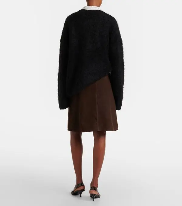 TOTEME Suede Mini Skirt