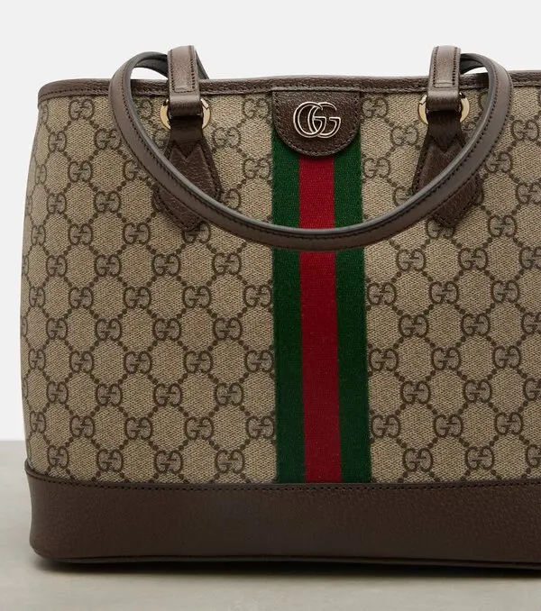 Gucci Ophidia Gg Canvas Medium Tote Bag