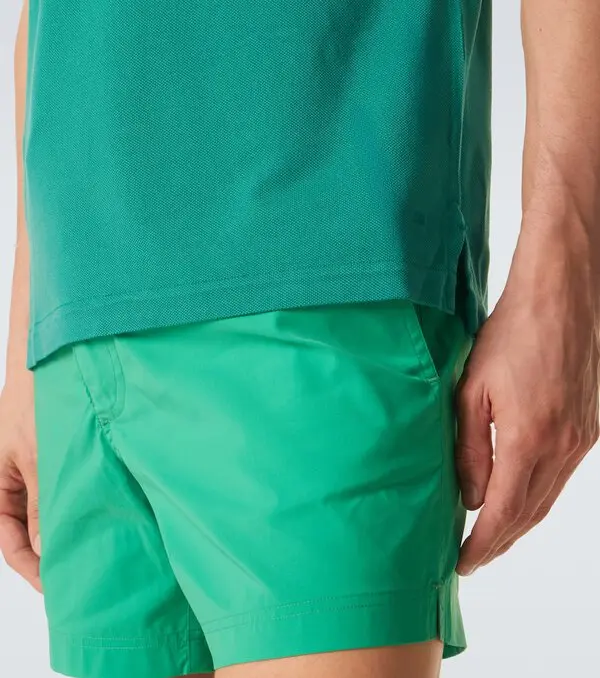 TOM FORD Pique Polo Shirt - Green