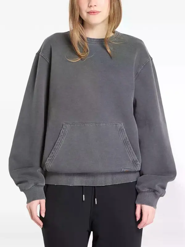 Carhartt Work In Progress Torion Sweatshirt With Logo Patch And Pouch Pocket