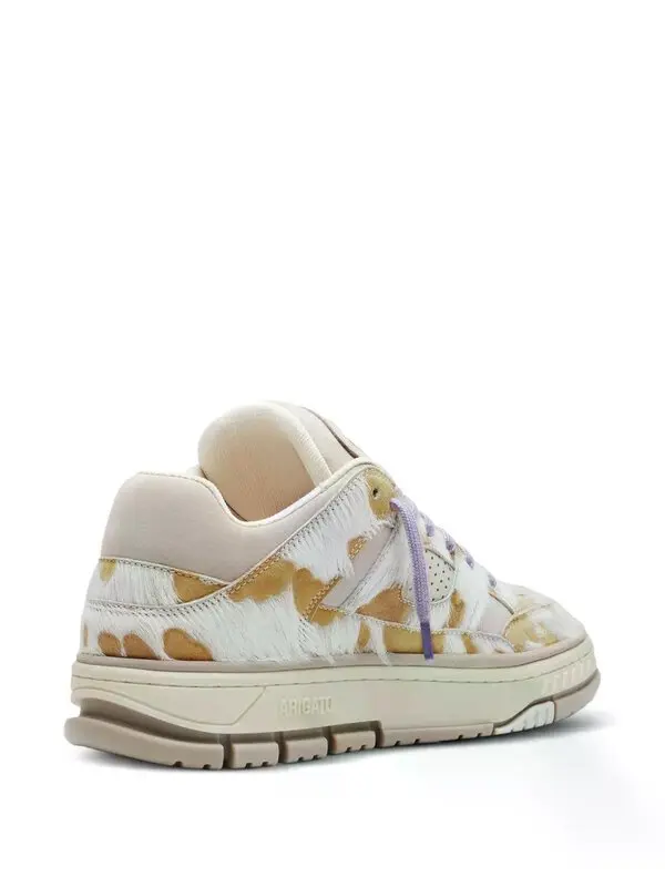 Axel Arigato Area Lo Calf Hair Panel Sneakers - Neutrals